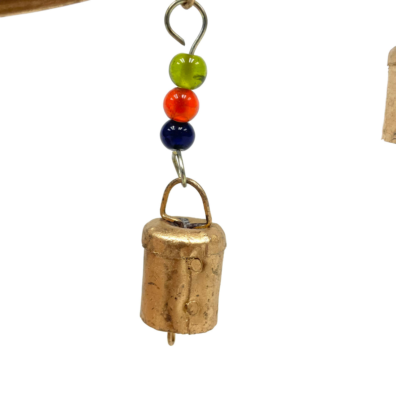 Buddha Face Metal Chime Metal 41"x13" - Paykoc Imports, Inc.