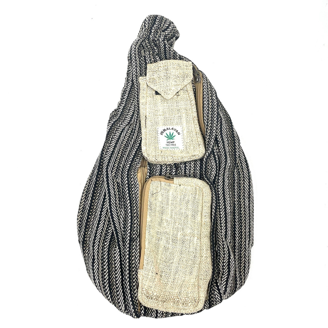 Helpful Hemp Cross Side Bag Assorted Colors - Paykoc Imports, Inc.