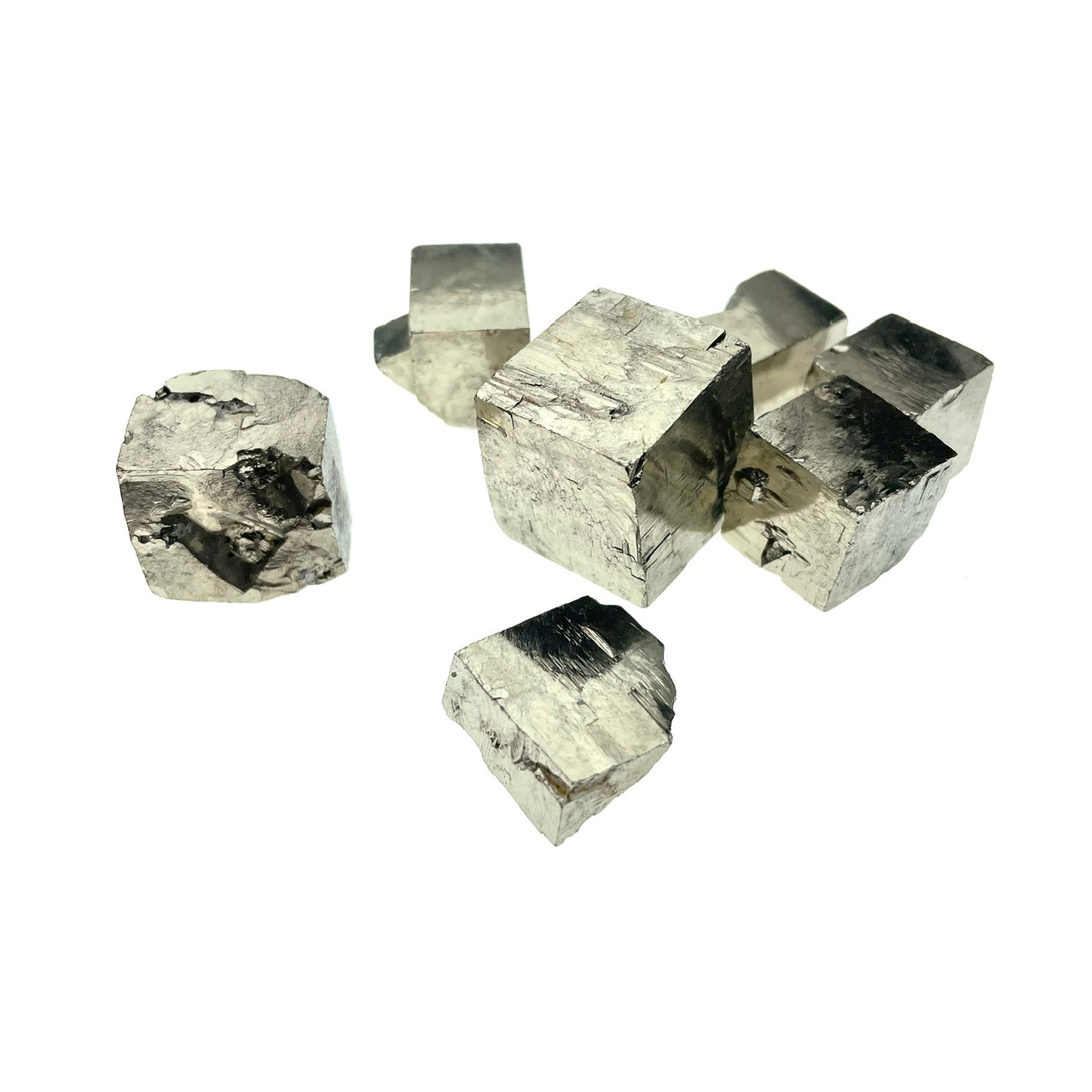 Small Pyrite Cubes 100gm Assorted .25"-.35" - Paykoc Imports, Inc.
