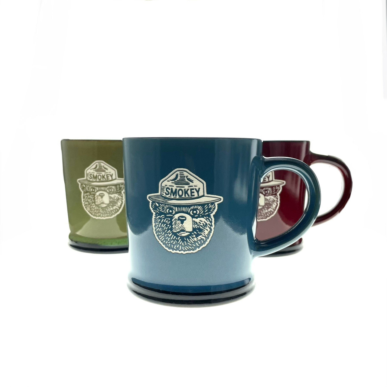 Deep Etched Smokey The Bear Face 15oz Mug 1 Count Assorted Color ...