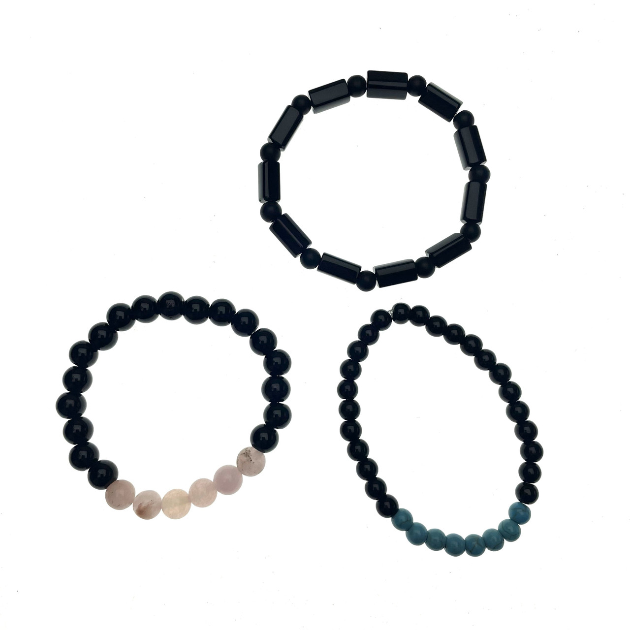 Assorted Stone Bracelets on Pillow 1 Assorted Bracelet - Paykoc Imports ...
