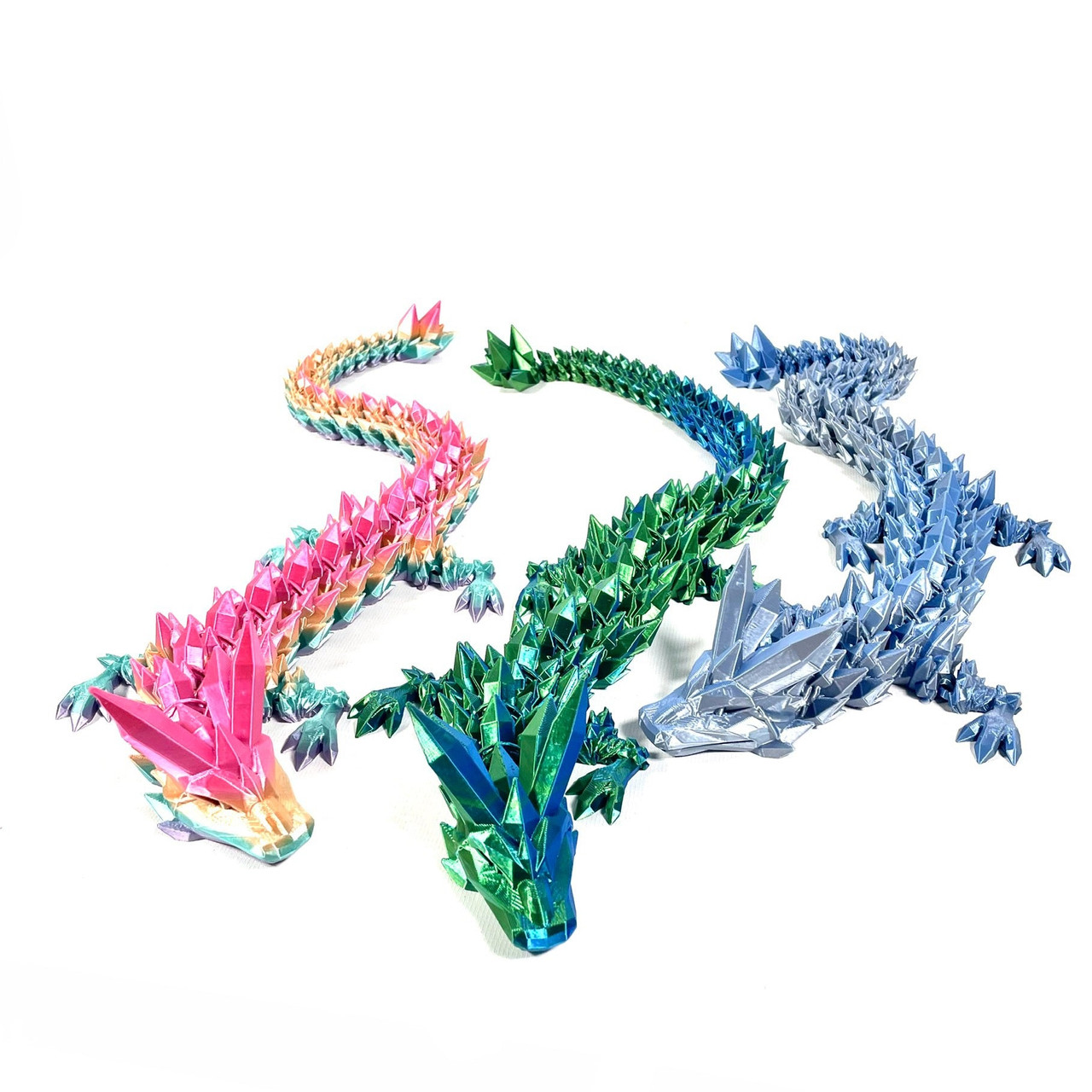 3D Printed 60cm Dragon 1 Count Assorted Color - Paykoc Imports, Inc.