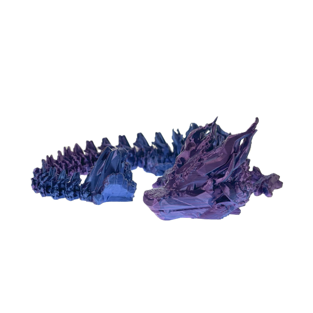 3D Printed 7" Woodland Dragon 1 Count Assorted Colors - Paykoc Imports ...
