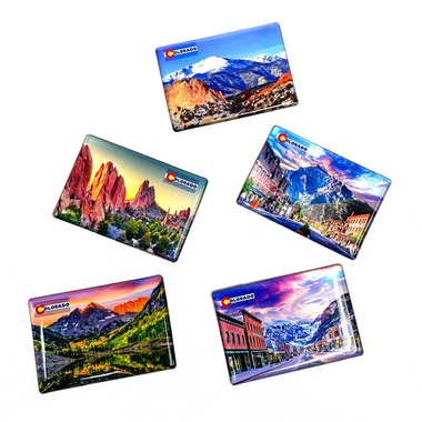 Colorado Themed Magnets 1 Count Assorted - Paykoc Imports, Inc.