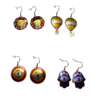 Beautiful Copper Earrings from Turkey 1 Count Assorted - Paykoc Imports ...