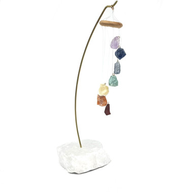 Table Chime with Rainbow Quartz on Base - Paykoc Imports, Inc.