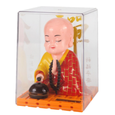 Praying Monk Solar Powered 4.75" - Paykoc Imports, Inc.