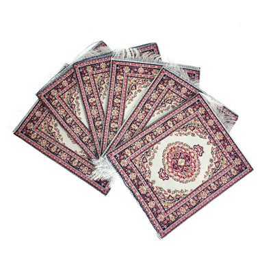 6 Pack Colorful Magic Carpet 5"x4" Assorted Colors - Paykoc Imports, Inc.
