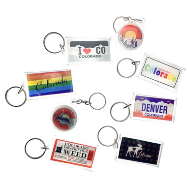 Welcome to Colorado Keychains 1 Count Assorted Styles - Paykoc Imports ...