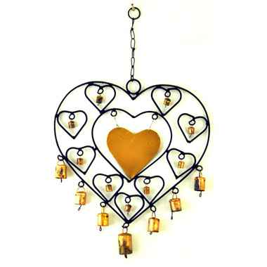 U26661 DIAMOND WIND CHIME 14" - Paykoc Imports, Inc.