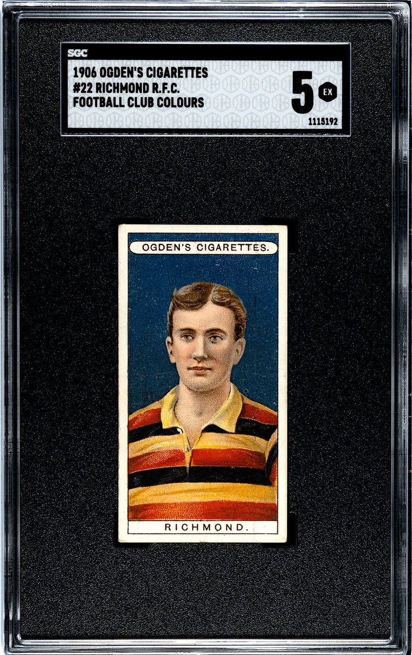 SGC 5 1906 Ogden's Football (Rugby) Club Colours Richmond RFC