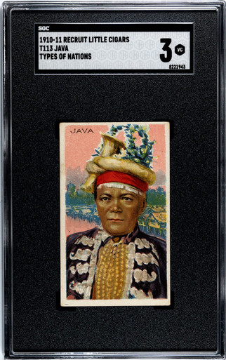 SGC 3 1910 T113 Types of All Nations Java