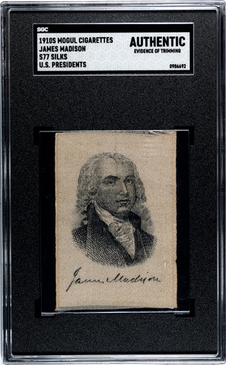 SGC A 1910 S77 Mogul Cigarettes James Madison