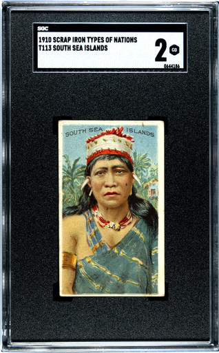 SGC 2 1910 T113 Types of All Nations South Sea Islands