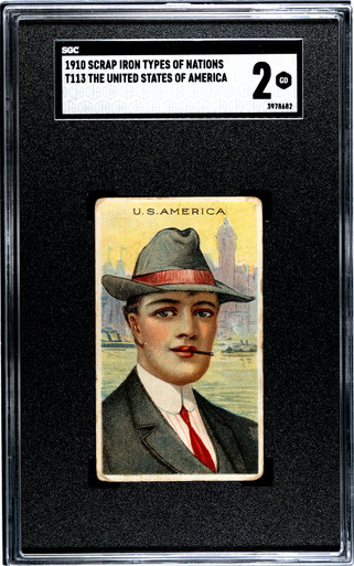 SGC 2 1910 T113 Types of all Nations United States of America