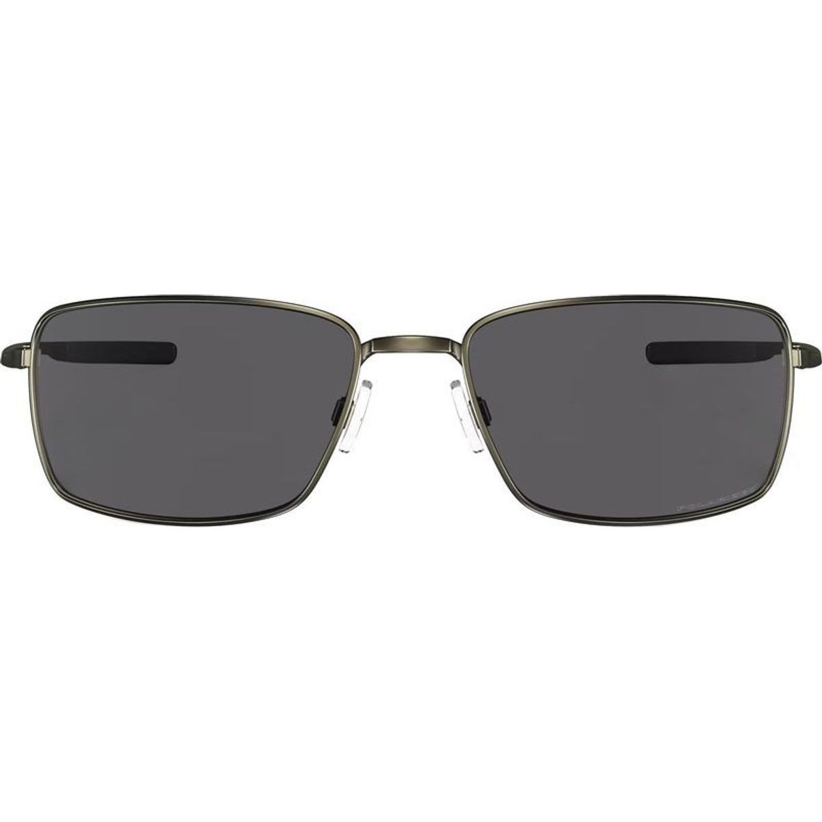 Shop the Oakley Square Wire Sunglasses Carbon/Grey Polarised