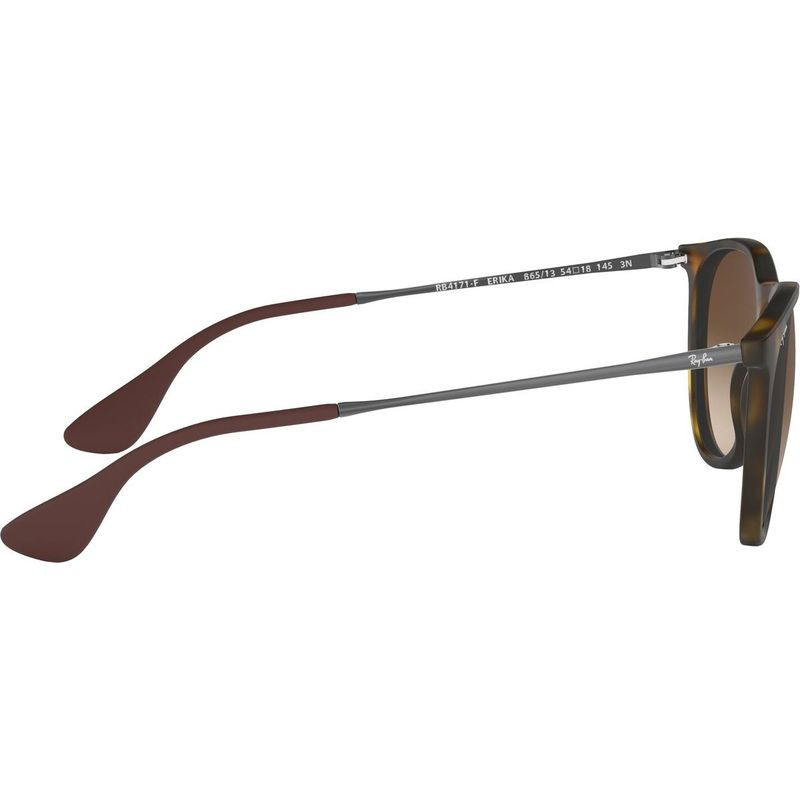Ray-Ban Erika Classic RB4171F Rubber Havana/Brown | Afterpay