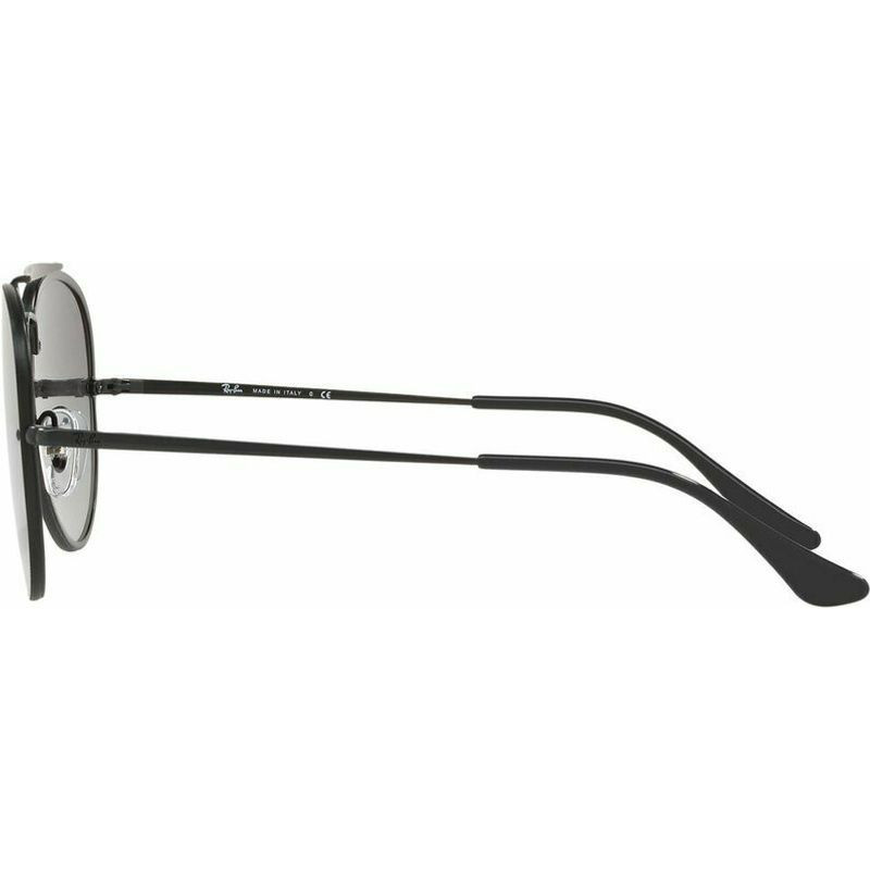 Ray-Ban Blaze Aviator RB3584N Gloss Black/Grey 61 | Afterpay