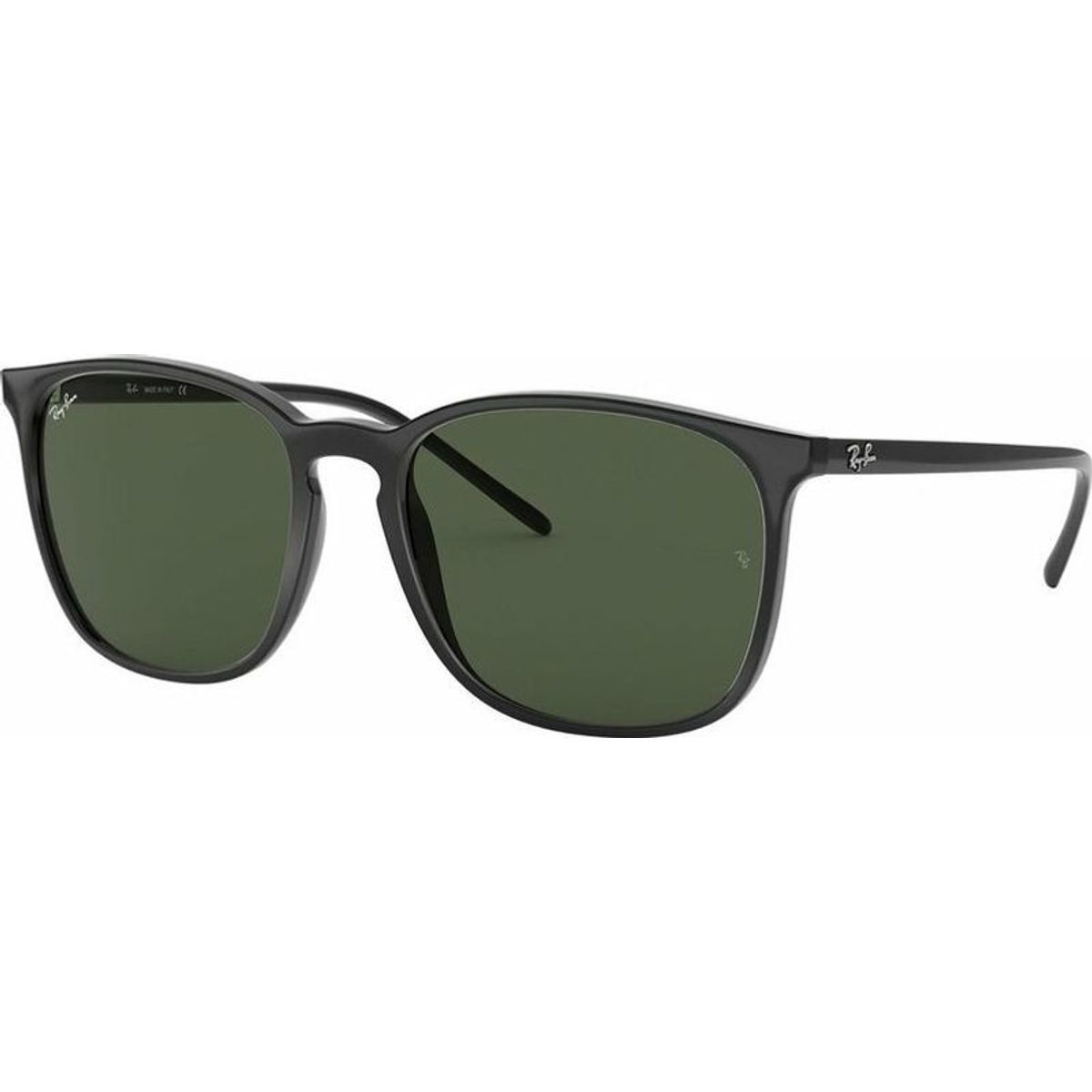 Shop the Ray-Ban RB4387 Sunglasses Black/Green | Afterpay