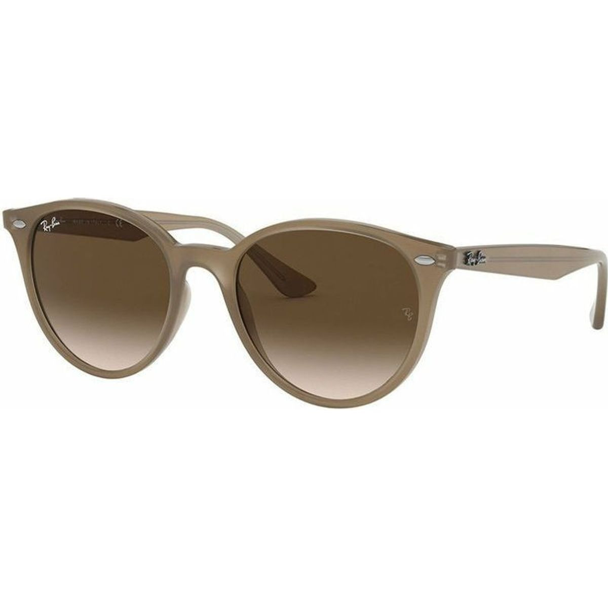 Shop the Ray-Ban RB4305 Sunglasses Opal Beige/Dark Brown