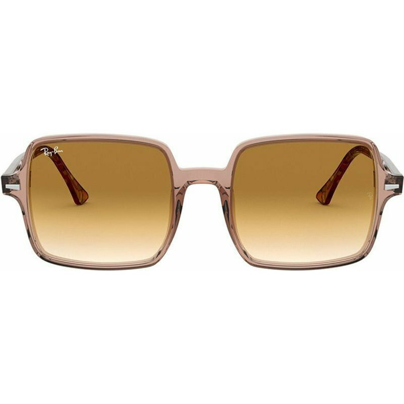 Ray-Ban Square II RB1973 Transparent Light Brown/Brown | Zip