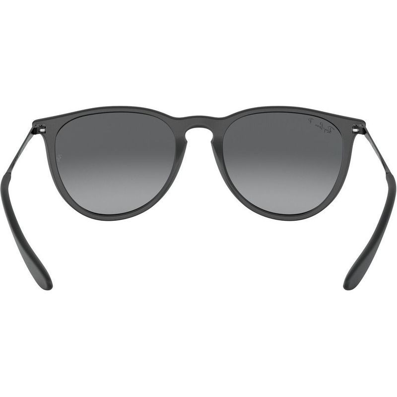 Ray-Ban Erika Classic RB4171 Black Rubber/Grey | Polarised