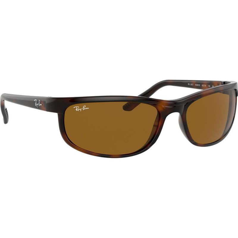 Buy Ray-Ban Predator 2 RB2027 Dark Havana/Brown Glass | Zip