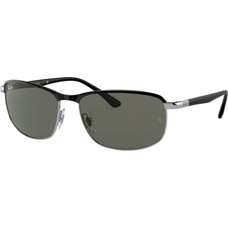 Buy Ray-Ban RB3671 Black Silver/Dark Grey | Afterpay | Zip