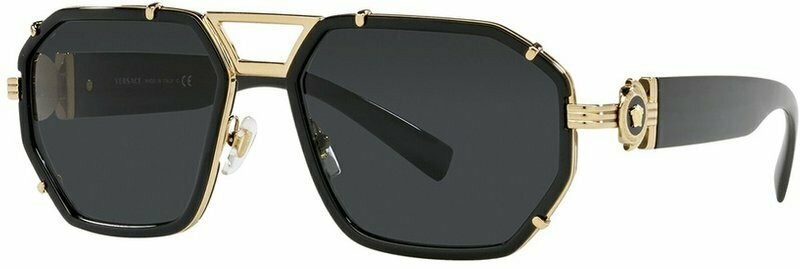 Buy Versace VE2228 Black/Dark Grey | Afterpay