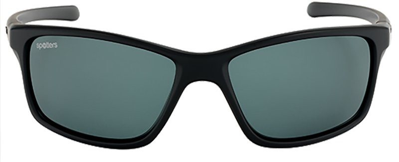 Spotters Grit Junior Matte Black/CR39 Grey | Polarised