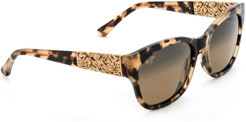 Maui Jim Monstera Leaf Honey Havana with Yellow Gold Monstera/HCL ...