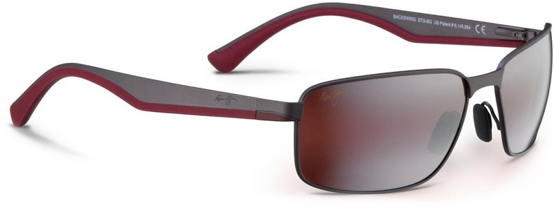 Maui Jim Backswing Satin Gunmetal/Maui Rose | FREE SHIPPING*