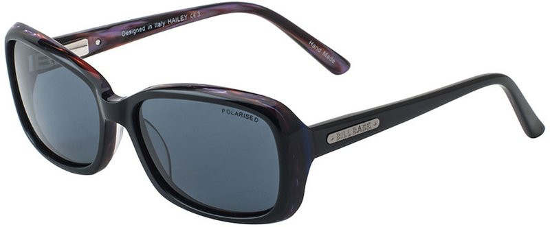 Bill Bass Hailey Black Purple/Grey | Polarised