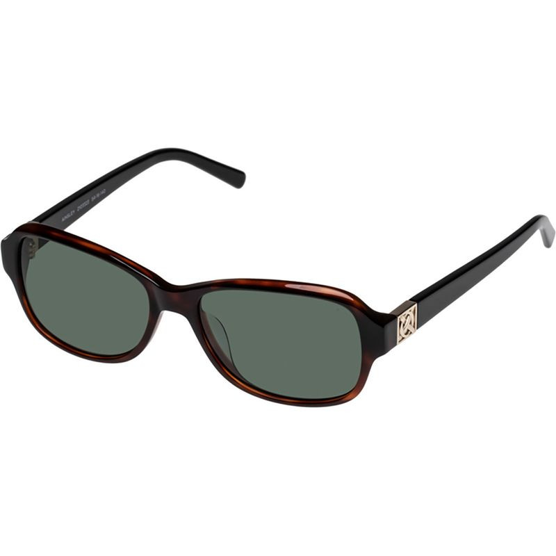 Oroton Ainsley Chocolate Tort Gradient/Green | Polarised