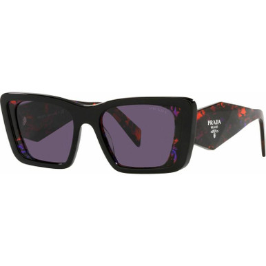 Buy Prada PR08YS Black/Dark Grey | Afterpay