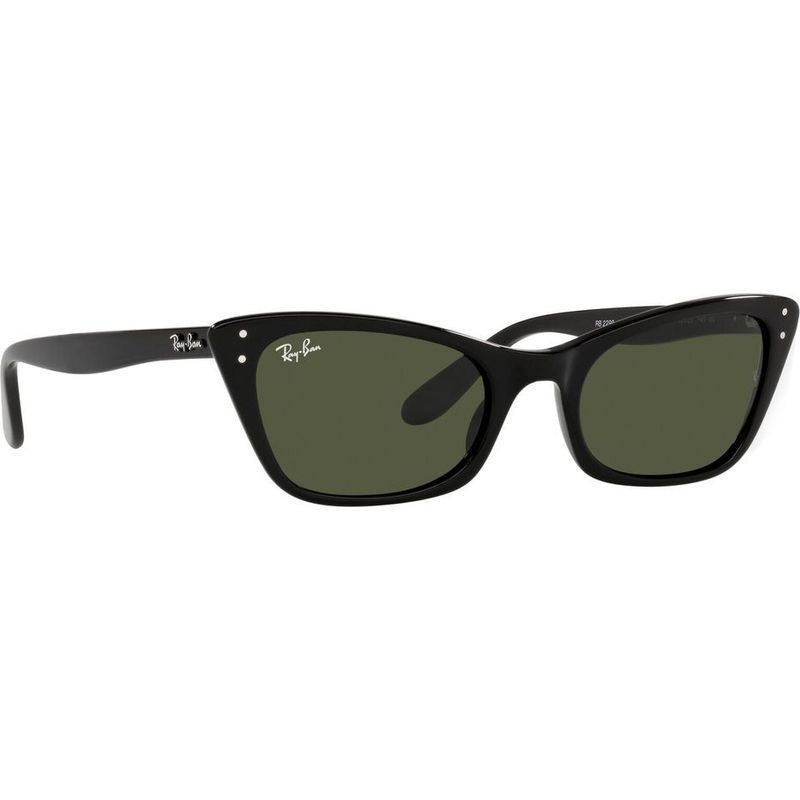Ray-Ban Lady Burbank RB2299 Sunglasses Black/Green 52 Size