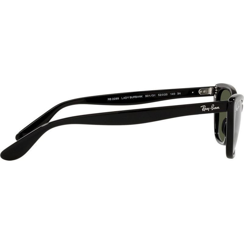 Ray-Ban Lady Burbank RB2299 Black/Green G52 | Afterpay | Zip
