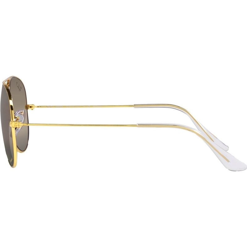 Ray-Ban Aviator Classic RB3025 Gold/Brown Clear | Polarised