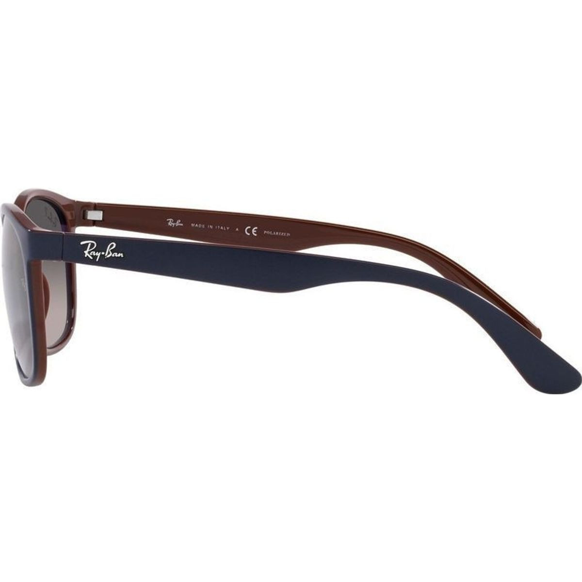 Buy Ray-Ban RB4374 Matte Blue Brown/Grey | Polarised | Zip