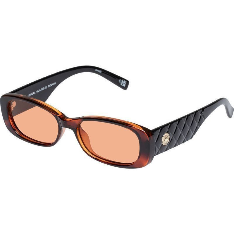 Le Specs Unreal Toffee Tort Black Quiltcinnamon Tint Zip