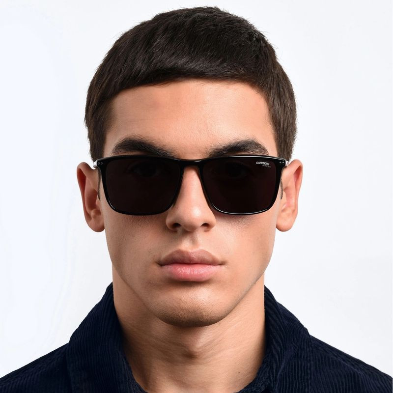 Buy the Carrera 8049/S Black/Grey Sunglasses | Afterpay