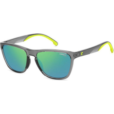 Carrera 27 Black Red Crystal and White/Grey Grad Sunglasses