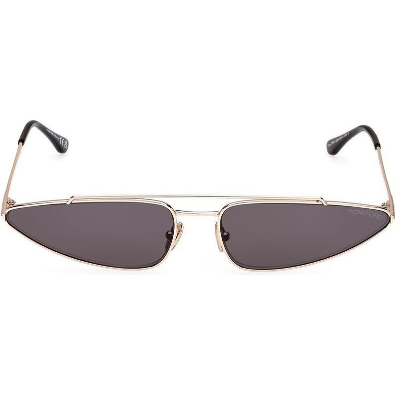 Tom Ford Cam Ft0979 Shiny Rose Gold Smoke | Afterpay | Zip
