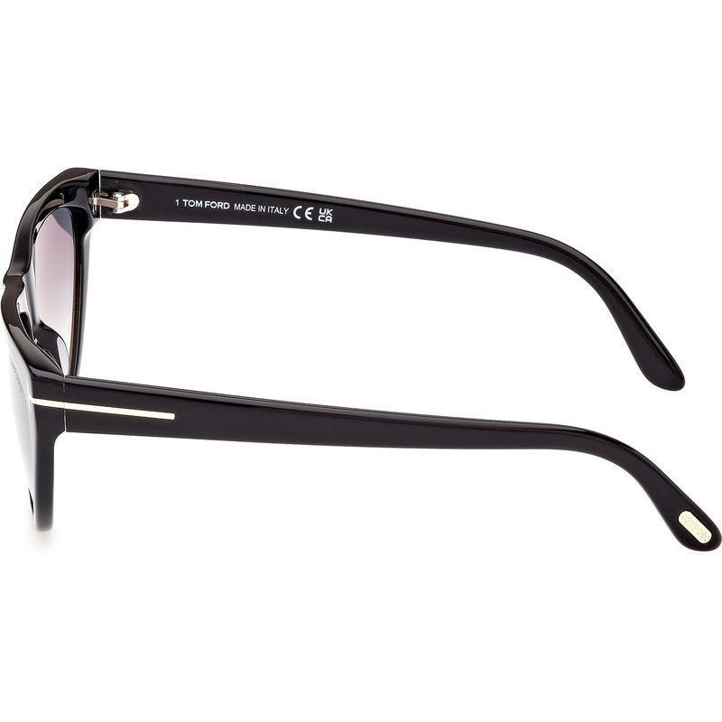 Tom Ford Amber FT0990 Shiny Black/Smoke | Afterpay | Zip Pay