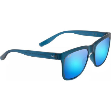 Maui Jim Keokea Matte Blue/Blue Hawaii | Polarised | Zip Pay