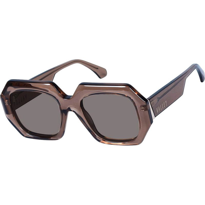 Buy Valley Eyewear Monolith Transparent Mocha/Light Brown