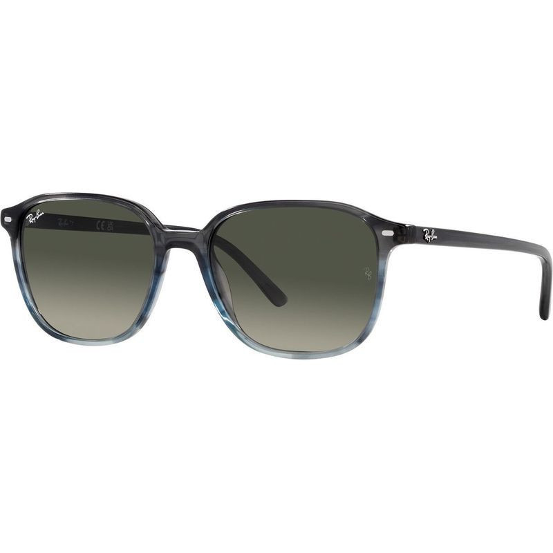Buy Ray-Ban Leonard RB2193 Striped Grey Blue/Grey | Afterpay