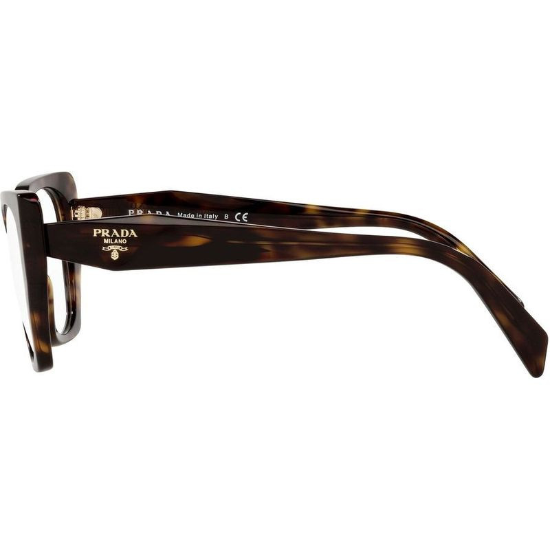 Prada Glasses PR18WV Sunglasses Tortoise/Clear 54 Eye Size
