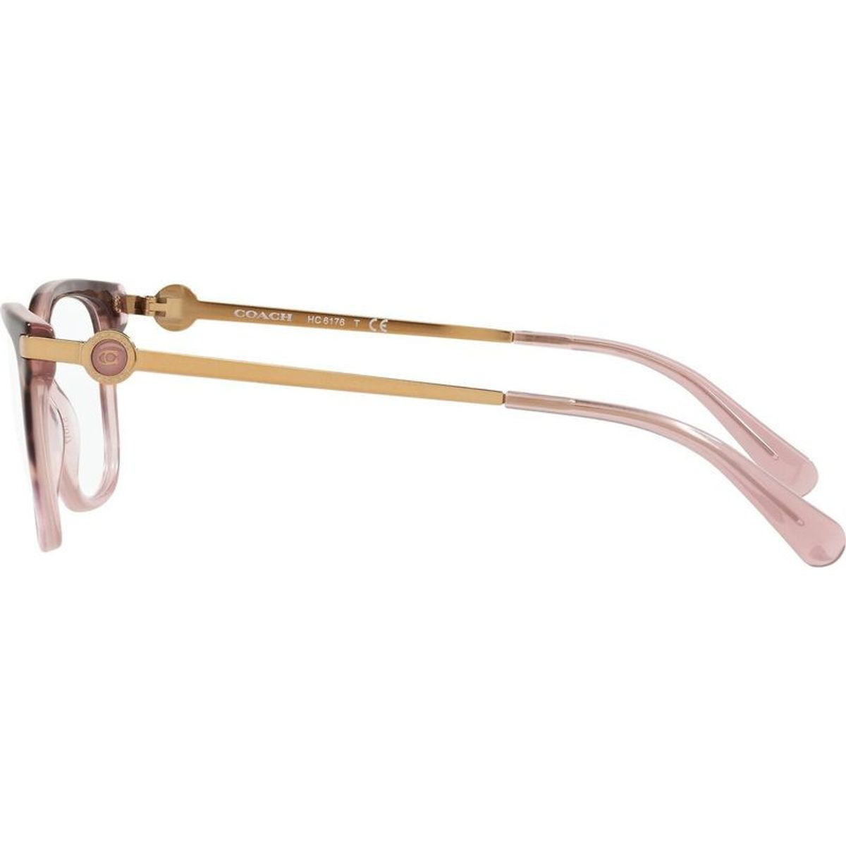 Buy Coach Glasses Prescriptable Hc6176 Rose Tortoise | Zip