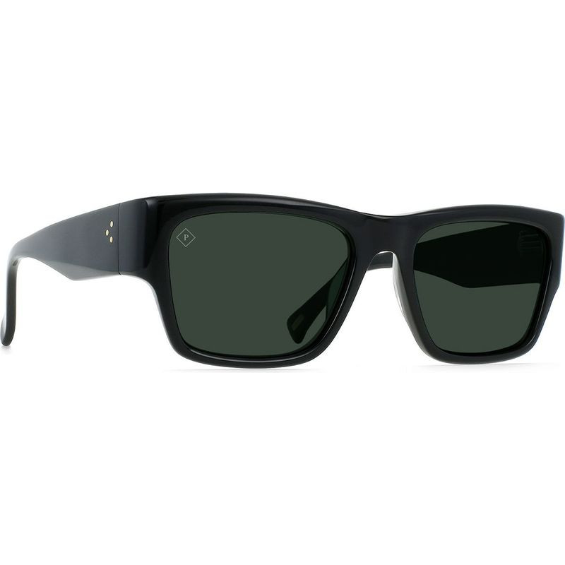 Buy Raen Rufio Recycled Black/Green | Polarised | Afterpay